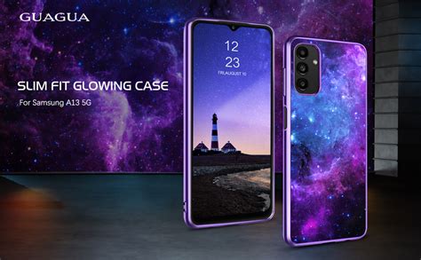 Guagua Case For Samsung Galaxy A13 5g Glow In The Dark Noctilucent