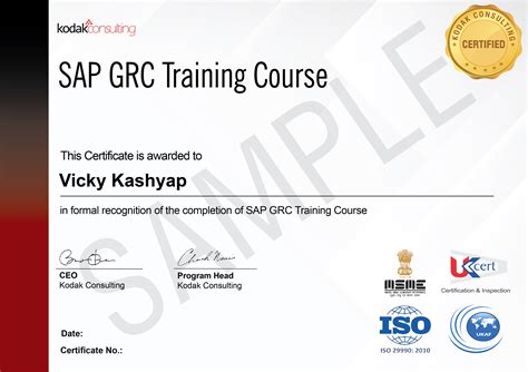 Sap Grc Training Course Kodakco