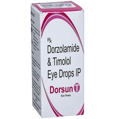 5ml Dorsun T Dorzolamide Timolol Eye Drop At ₹ 215piece Aurangabad