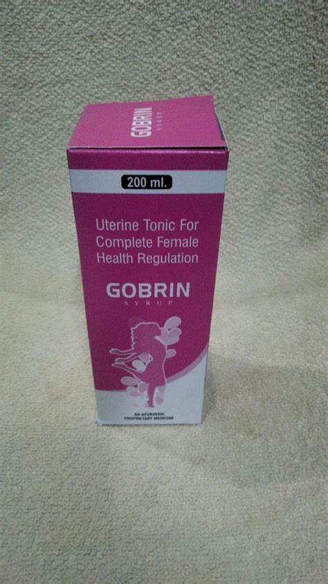 Adults 200ml Gobrin Syrup 10 Ml At ₹ 171 Box In Lucknow Id