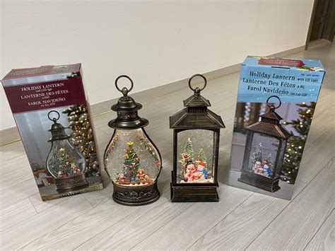 코스트코 크리스마스 홀리데이 랜턴 라운드형 후기