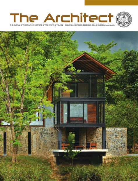 the architect october december 2011 magazine