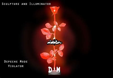 Sculpture And Illuminator Depeche Mode Violator 3d Model 3d Printable
