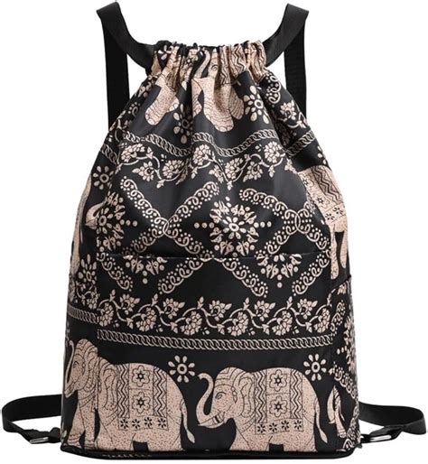 Drawstring Foldable Large Capacity Dry Wet Separation Travel Sports Backpack