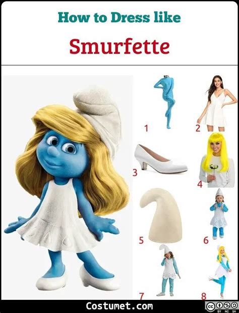 How To Dress Up As Smurfette