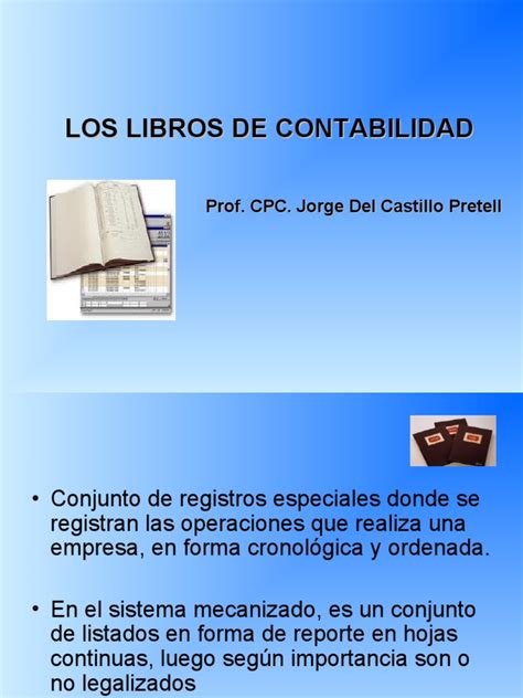 Guía Completa De Libros Contables Pdf Contabilidad Business