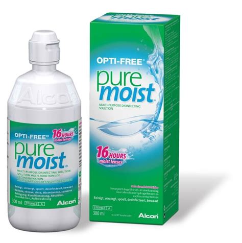 Многофункциональный раствор Опти-фри Pure Moist. Купить с доставкой в ...