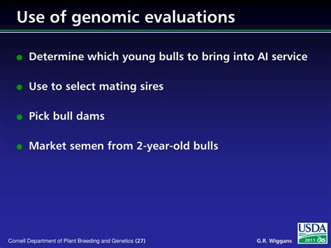 Ppt Genomic Selection In Dairy Cattle Powerpoint Presentation Free Download Id 8976176