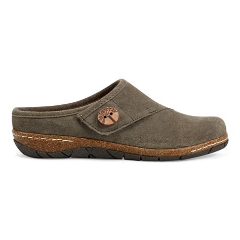 Ezra Round Toe Casual Slip On Flat Clogs Earth® Shoes