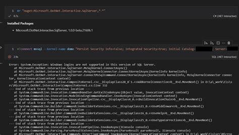 Add Azure Ad Mfa Support To Connect To Azure Sql Server · Issue 1819 · Dotnet Interactive · Github