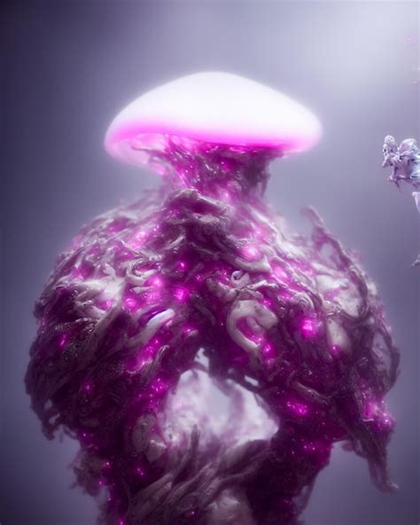 Mutant Biologique Dune Planète Extraterrestre Photo Premium