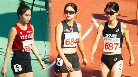 Cf 촬영이 아닙니다 매력 넘치는 여자 육상 결승전 Youtube