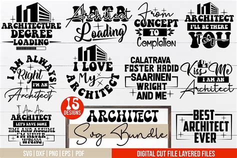Architect Svg Bundle Graphic By Svgstudiodesignfiles · Creative Fabrica
