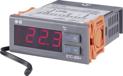 Buy Temperature Controller Voltcraft Etc 200 Ntc 40 Up To 120 °c 10 A Relay L X W X H 88 X
