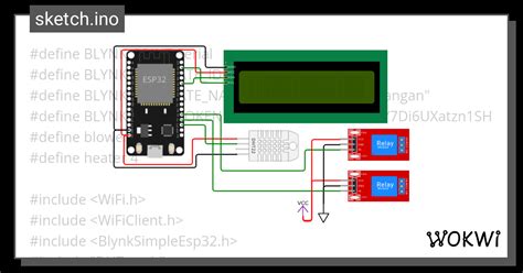 Pengkondisi Suhu Ruang Wokwi Esp32 Stm32 Arduino Simulator