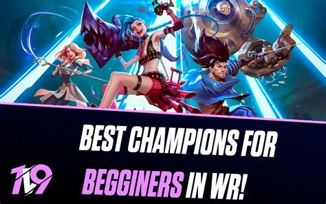 League Of Legends Wild Rift 10 Best Champions For Beginners 1v9