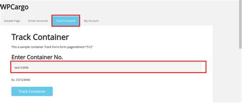 How To Track A Shipment Container WPCargo Track Trace System