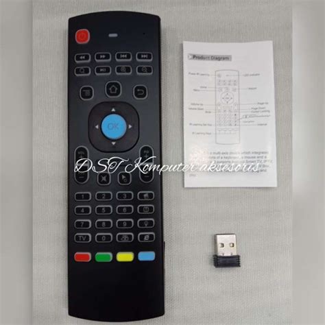 Promo Mouse Keyboard Remote Smart For Pc Tv Keyboard Wirelles Led