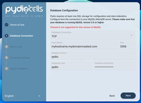 Charset Is Not Supported On This Version Of Mysql Pydio Cells Pydio Forums