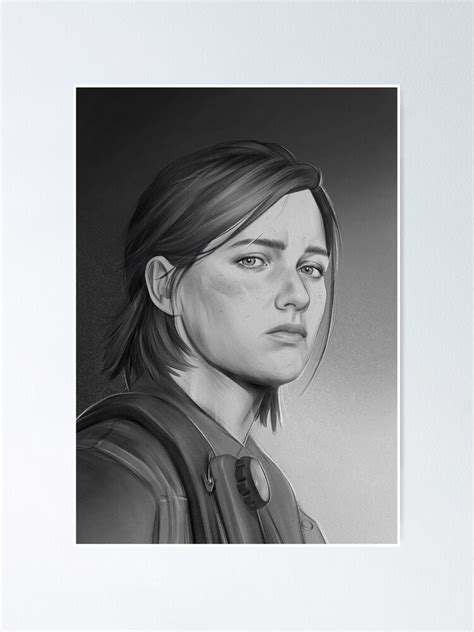 Poster For Sale Mit Ellie Williams Von Scarletcolour Redbubble