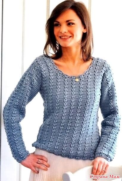 Пуловер узором "косичка". (узор). Обсуждение на LiveInternet ...