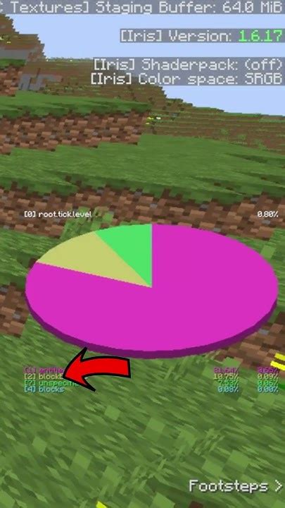 How To Use Minecrafts Pie Chart Youtube