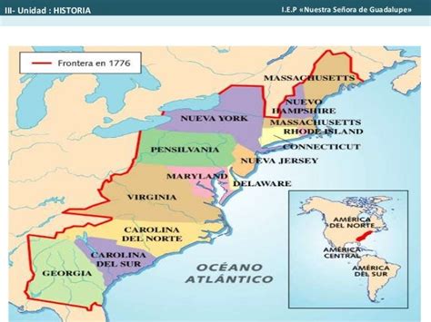Nombres De Las 13 Colonias Cuadro Comparativo De Las 13 Colonias Y La