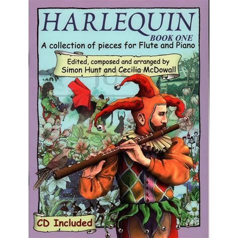 Harlequin For Flute And Piano Book 1 Includes Cd London