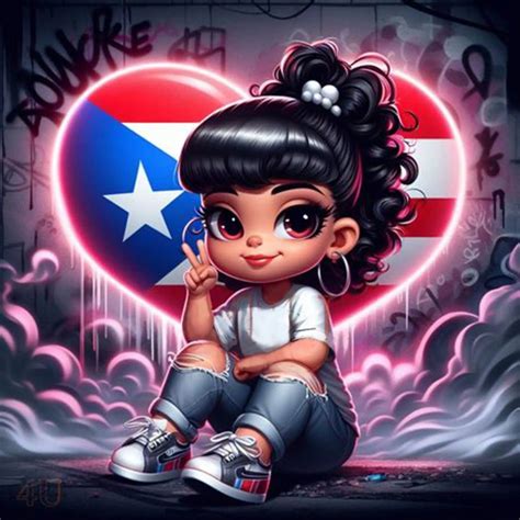 Best 12 Puerto Rican Girl I Heart Sticker Artofit
