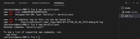 Command Not Found Moralis Admin Cli Moralis General Moralis Web3 Forum Largest Web3 Dev