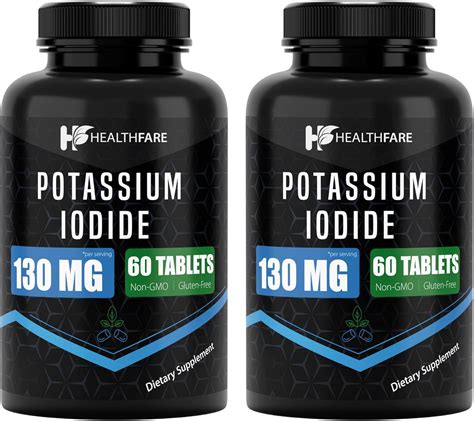 Potassium Iodide Dose For Radiation Protection At Mackenzie Balfour Blog