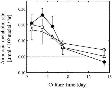 Comparison Of Ammonia Metabolic Rates Among Pufcylindroid