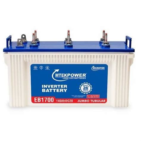 Microtek Mtek Power Eb Ah Inverter Batteries Warranty Months Volt At Rs In