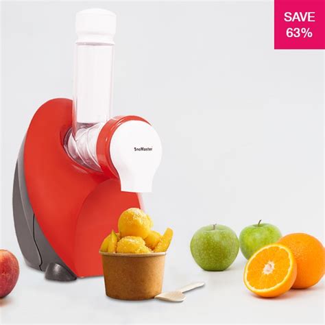 63 Off On Snomaster Frozen Fruit Dessert Maker Onedayonly