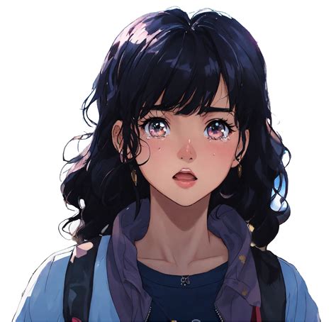 Young Girl Anime Png Image