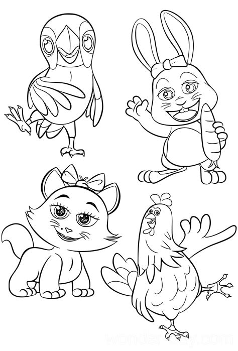10 Dibujos De La Granja De Zenon Para Imprimir Y Colorear Ayayhome