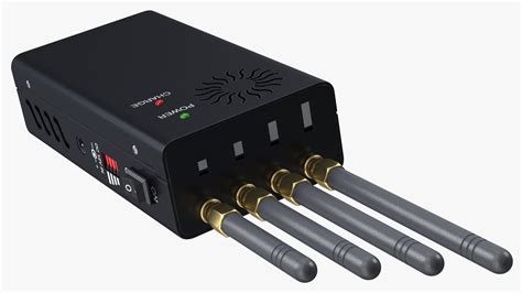 Portable Cell Phone Blocker 3d Model 34 3ds Blend C4d Fbx Max