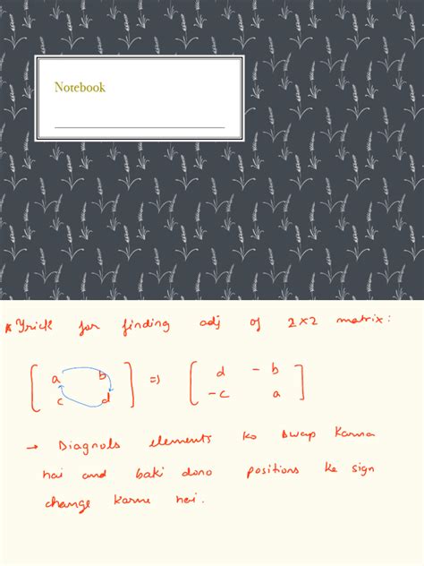 Matrices Higher Power And Pattern Recognition Pdf