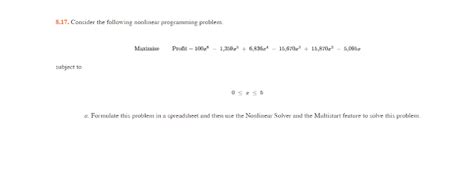 8 17 ﻿consider the following nonlinear programming