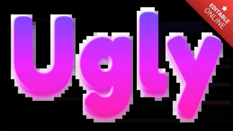 Ugly Ai Text Effect Generator Ugly Ai Text Effect Generator