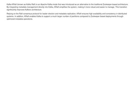Kafka Kraft Overview Scalable Kraft Infrastructure On Kubernetes And