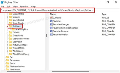 How To Backup And Restore Taskbar Pinned Items In Windows 11