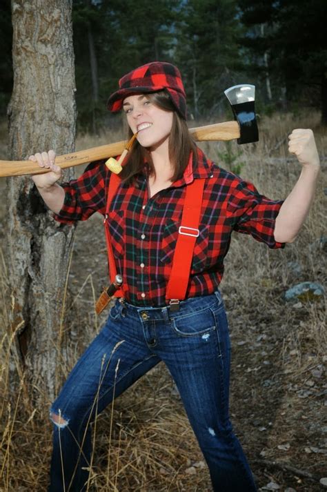 Hot Lumberjack Girl Lumbersexual Ladies