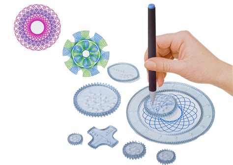Spirograph Pens Educational Set 27 Elements Toys Creative Toys Diy