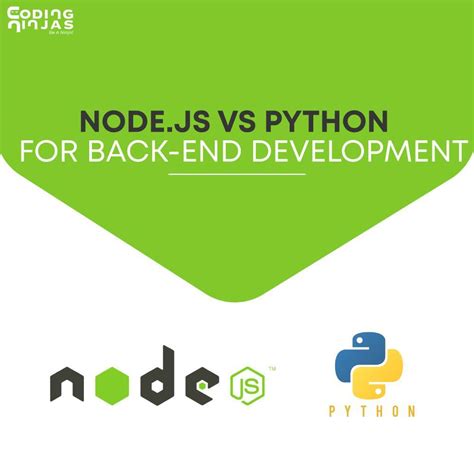 Nodejs And Python Are Both Used For Development And Its Time