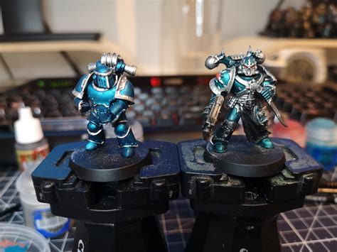 Pre And Post Heresy Alpha Legion Wip Simple Contrast On Top Of