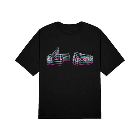 Rtj 4d T Shirt Black
