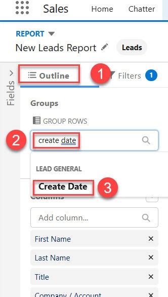 How To Create Salesforce Report Group By Week And Quarter