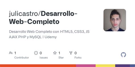 Github Julicastrodesarrollo Web Completo Desarrollo Web Completo