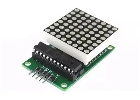 Matriz De Led 8x8 Max7219 Para Arduino Esp8266 Esp32 Módulo Automação